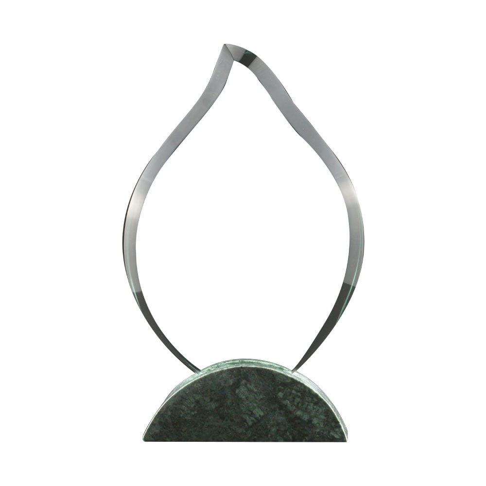 GT51-2 Flame Shaped Crystal & Marble Awards - Giftech